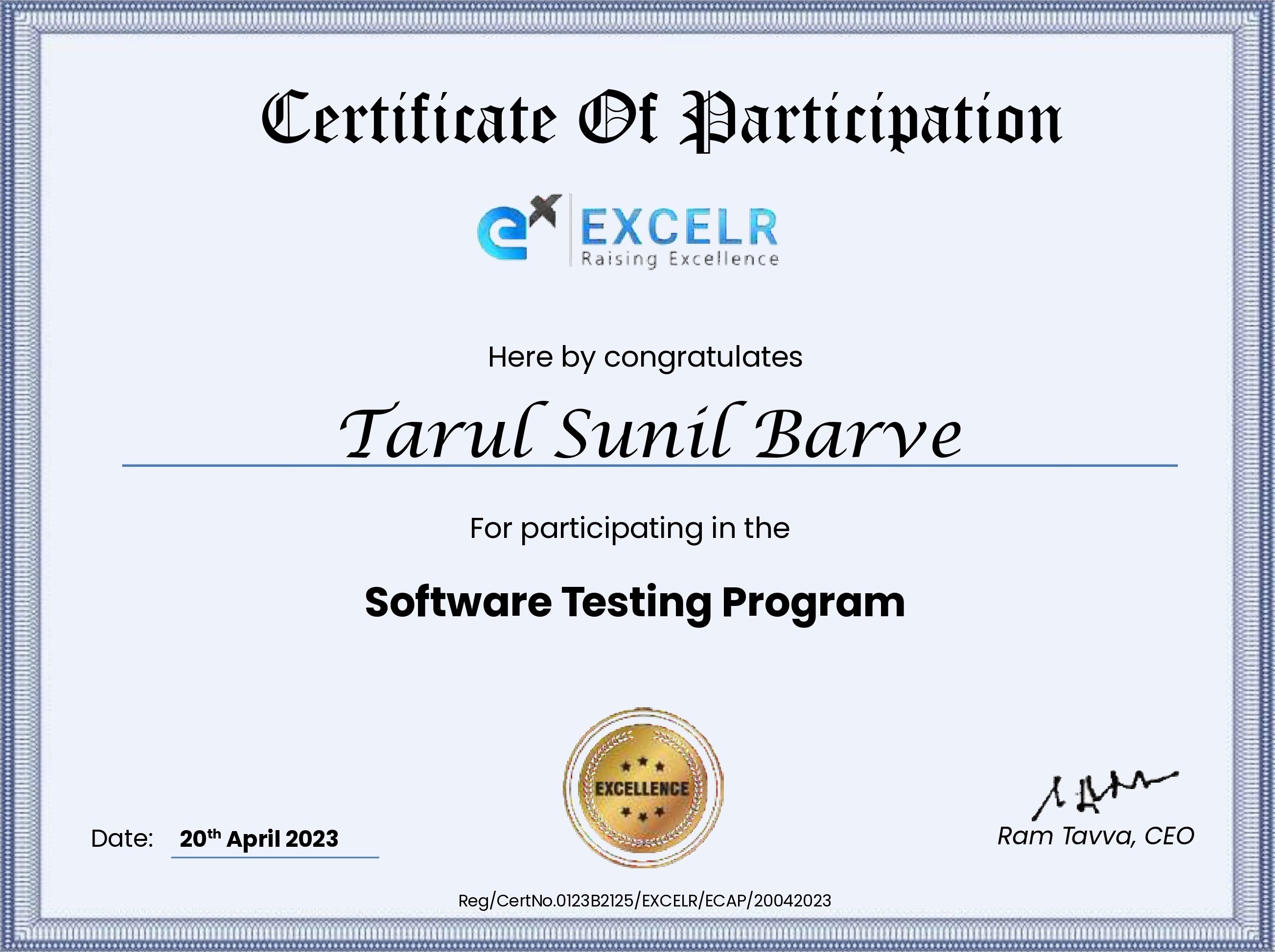 Portfolio | Tarul Barve